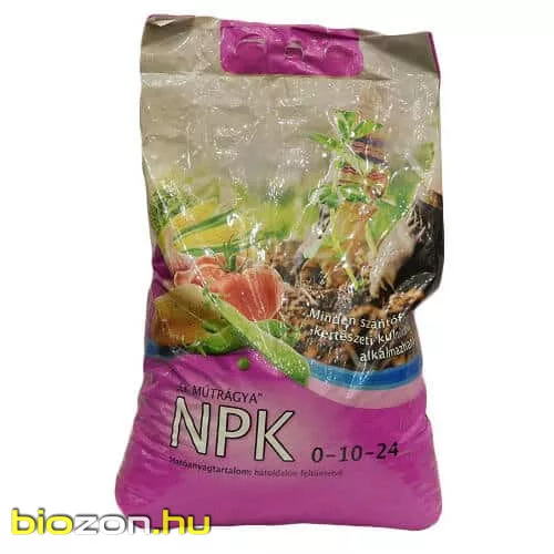 KOMPLEX MŰTRÁGYA 0-10-24 (NPK) 10 KG - Biozon | Kártevőirtás